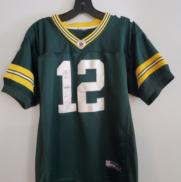 Reebok | Shirts & Tops | Authentic Reebok Aaron Rodgers Jersey | Poshmark